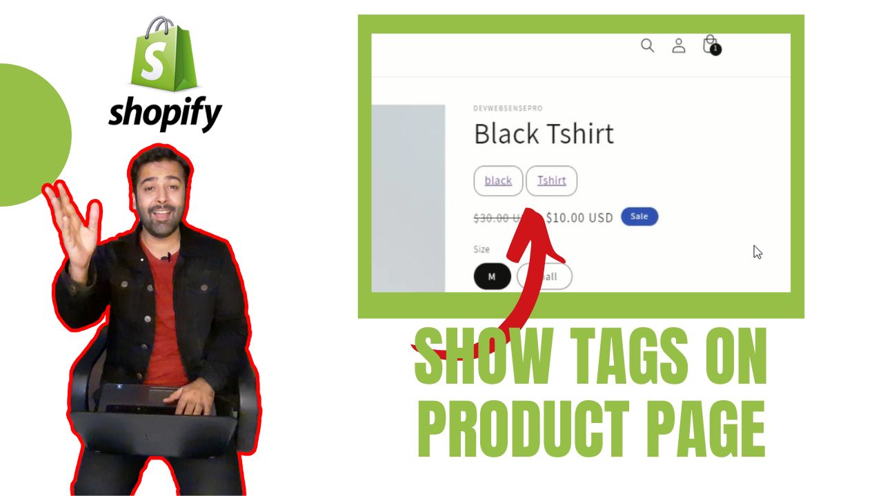 How To Add Product Tags On Product Page of Shopify