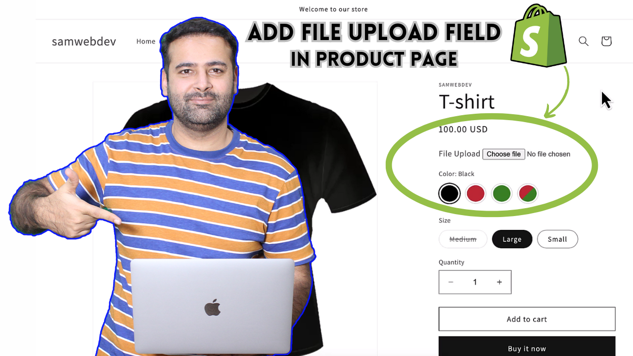 Create Custom File Upload Product Option Shopify - WebSensePro Create Custom File Upload Product Option Shopify - WebSensePro